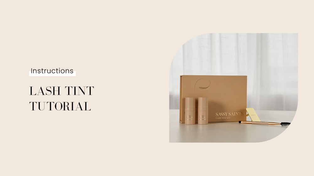 Lash Instructions - Sassy Saints - Brings The Salon Home