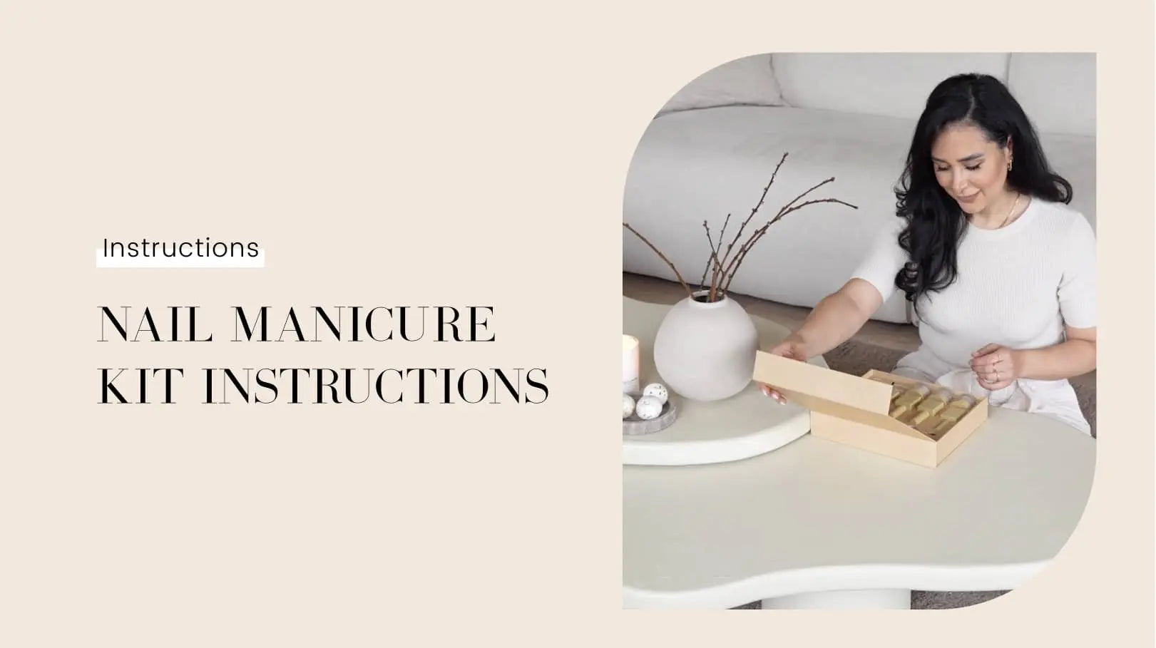 Nail Manicure Kit Instructions - Sassy Saints - Brings The Salon Home ...