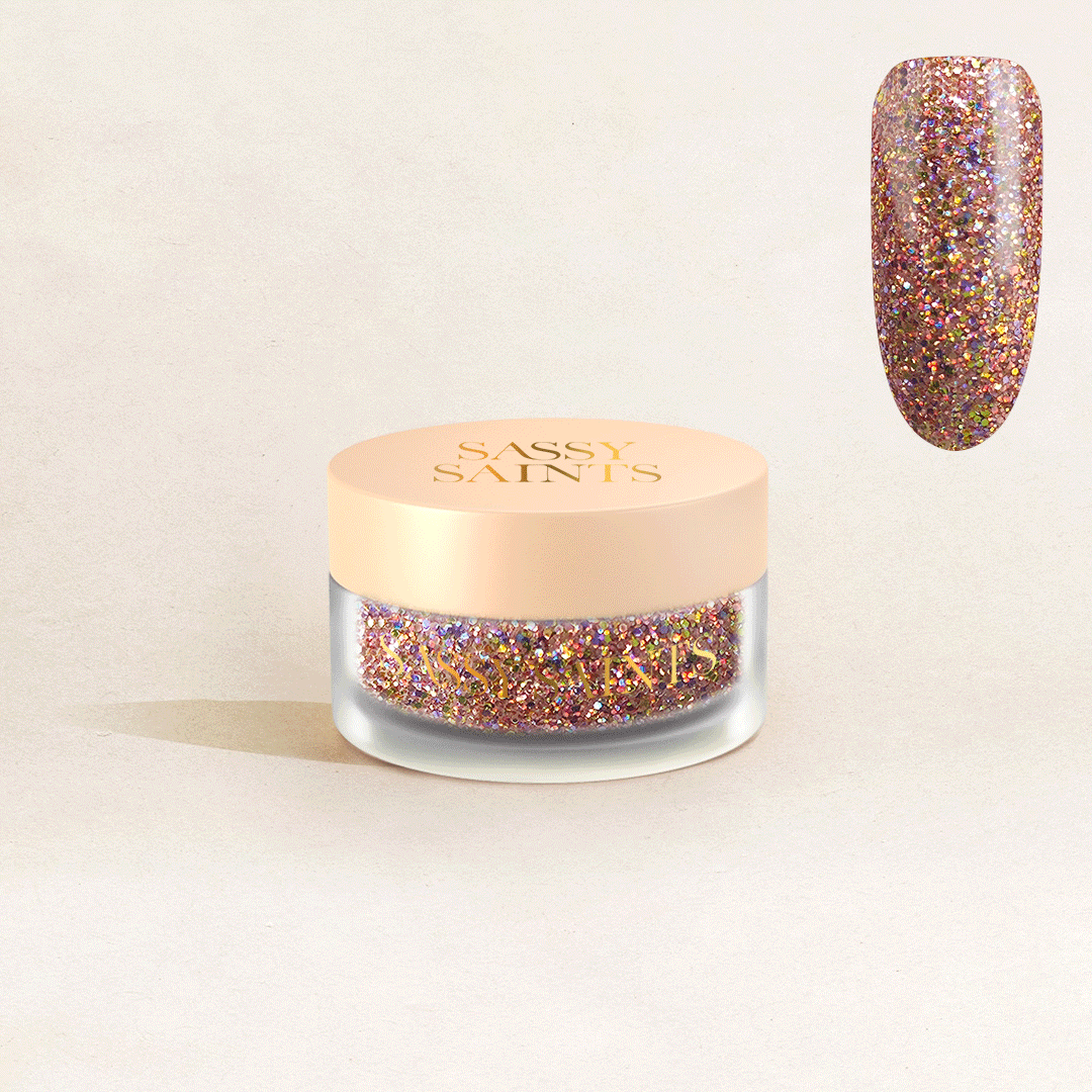 Confetti Composer Dipping Powder - Sassy Saints - Brings The Salon Home