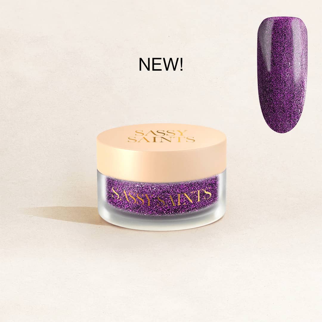 Amethyst Allure Dipping Powder - Sassy Saints - Brings The Salon Home