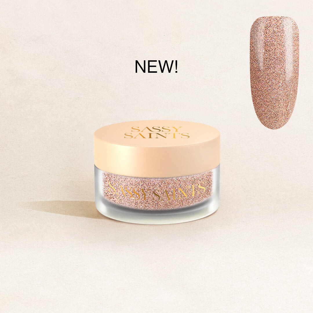Luminous Luxe Dipping Powder - Sassy Saints - Brings The Salon Home