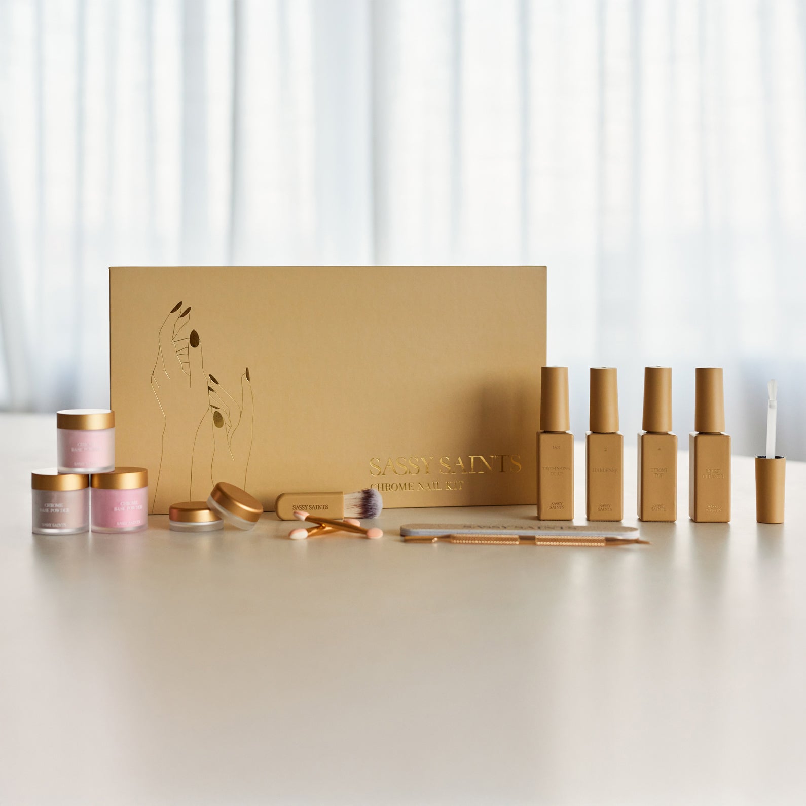 Chrome Kit Instructions - Sassy Saints - Brings The Salon Home