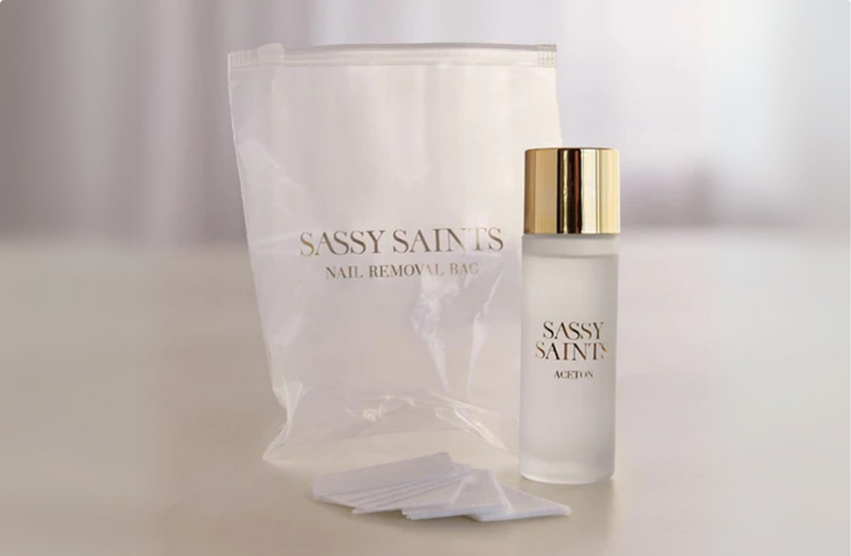 Acetone Removal Tutorial - Sassy Saints - Brings The Salon Home