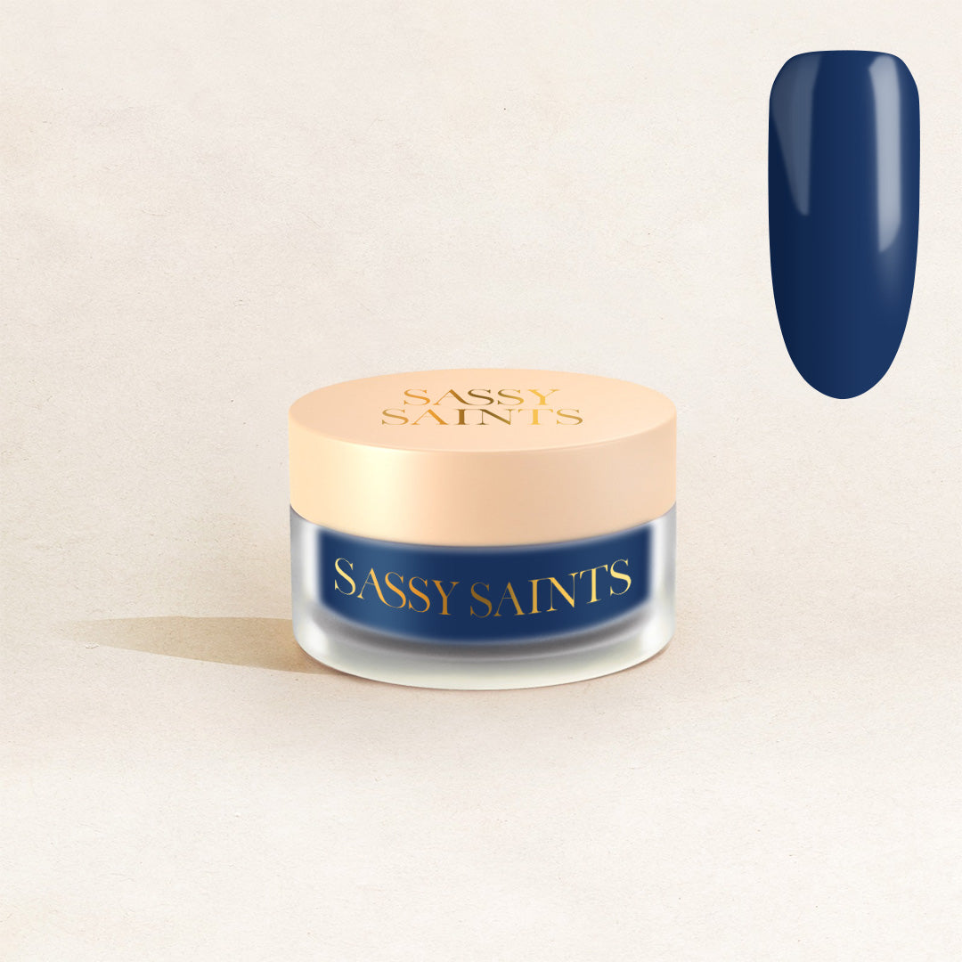 Nightfall Navy Dipping Powder - Sassy Saints - Brings The Salon Home