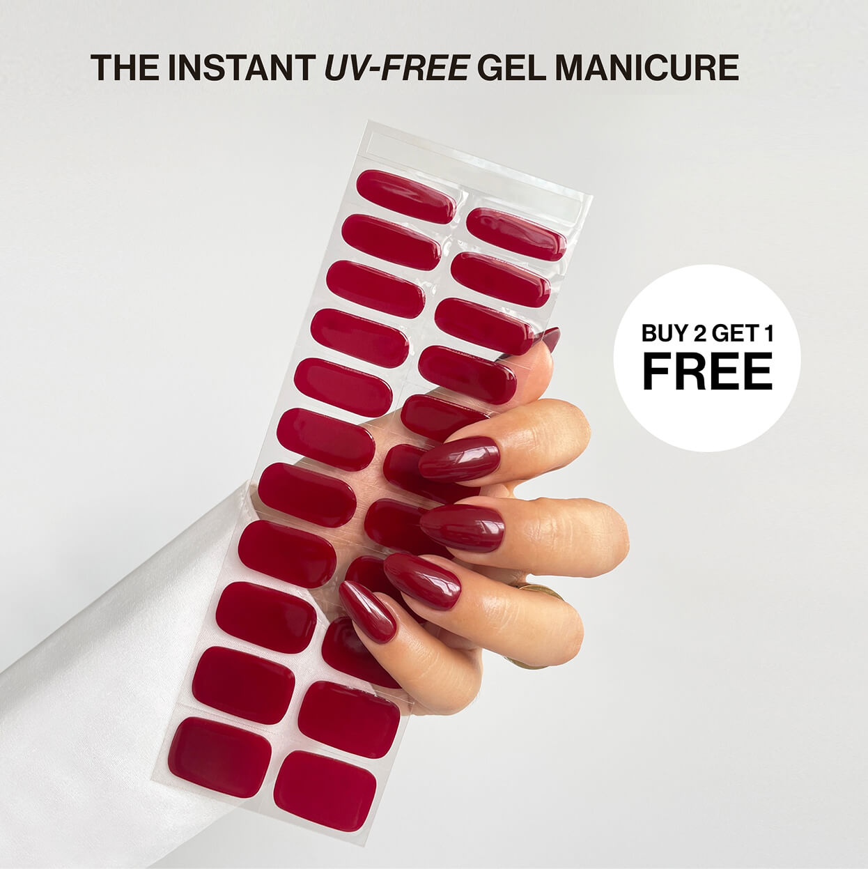 UV Free Gel Nail Wraps- - Sassy Saints - Brings The Salon Home